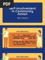 CESC Lesson 5 - Community Action | PDF | Community | Citizenship