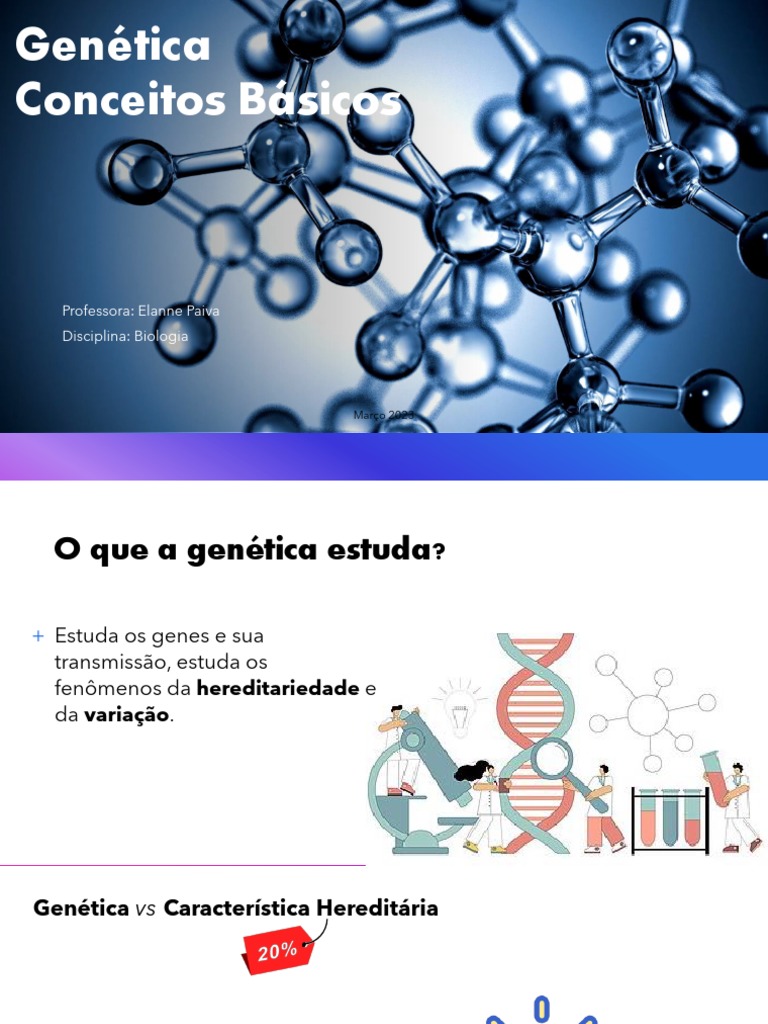 Conceitos Básicos de Genética | PDF