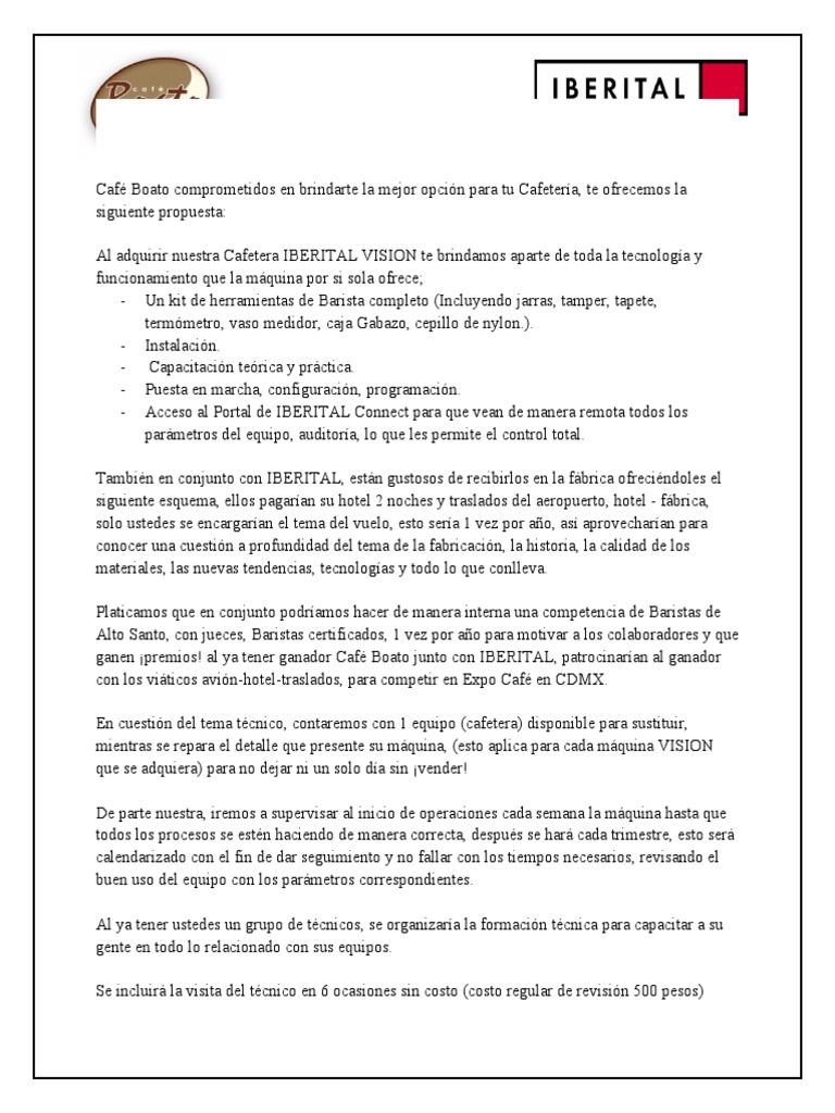 Café Boato VISION | PDF