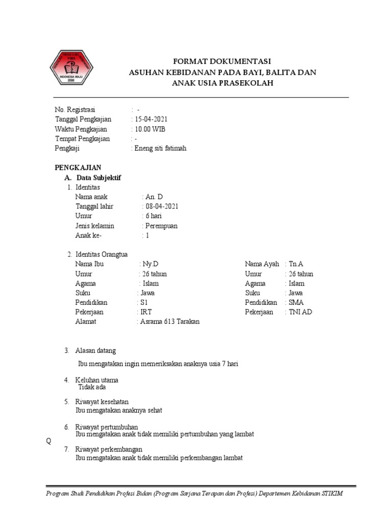 Askeb Coc Bayi | PDF