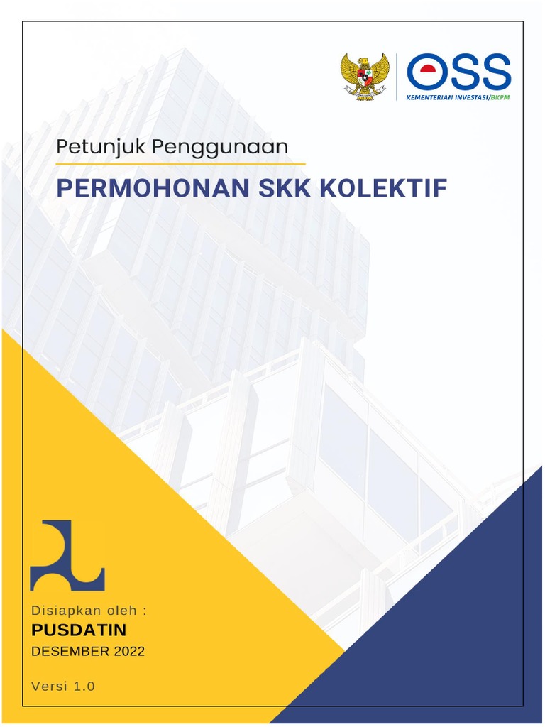 9 - PetunjukPenggunaan SKK Kolektif | PDF