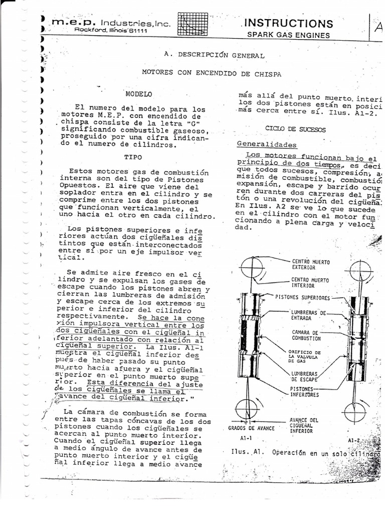 Manual de Motor MEP | PDF