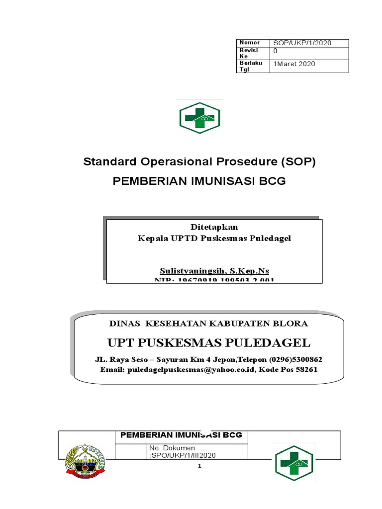 Contoh Sop | PDF