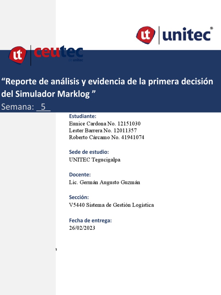 Proyecto Final - Grupo #7 | PDF | Inventario | Transporte