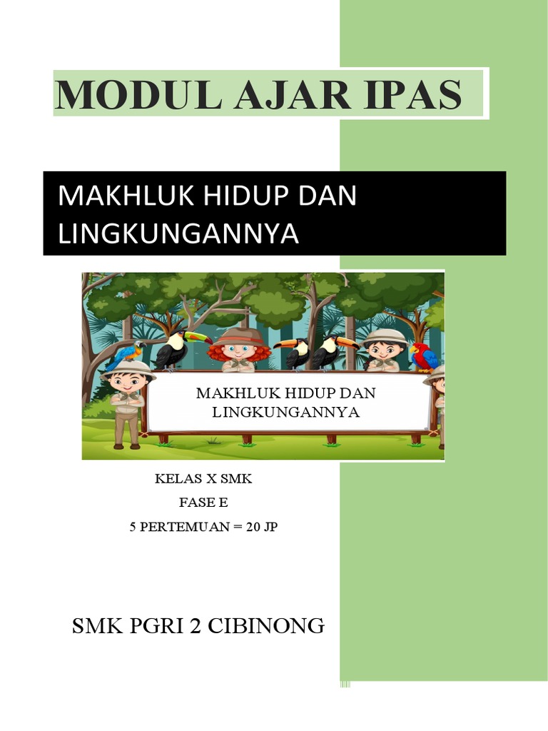makhluk hidup dan lingkungan | PDF makhluk hidup dan lingkungan | PDF