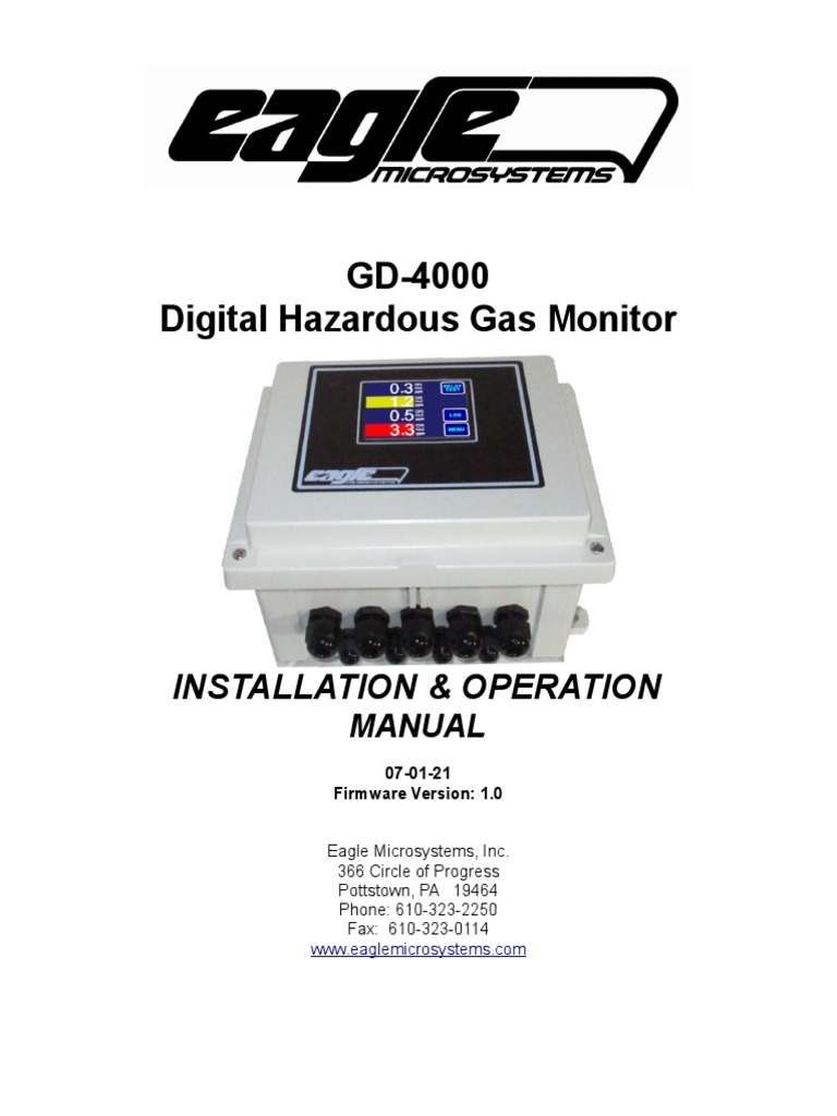 GD 4000 | PDF | Relay | Flow Measurement