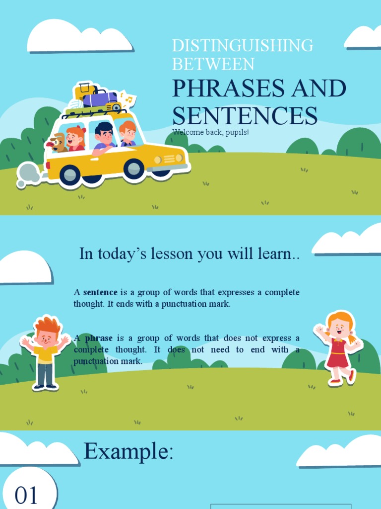 Sentence and Phrases | PDF | Phrase | Language Mechanics