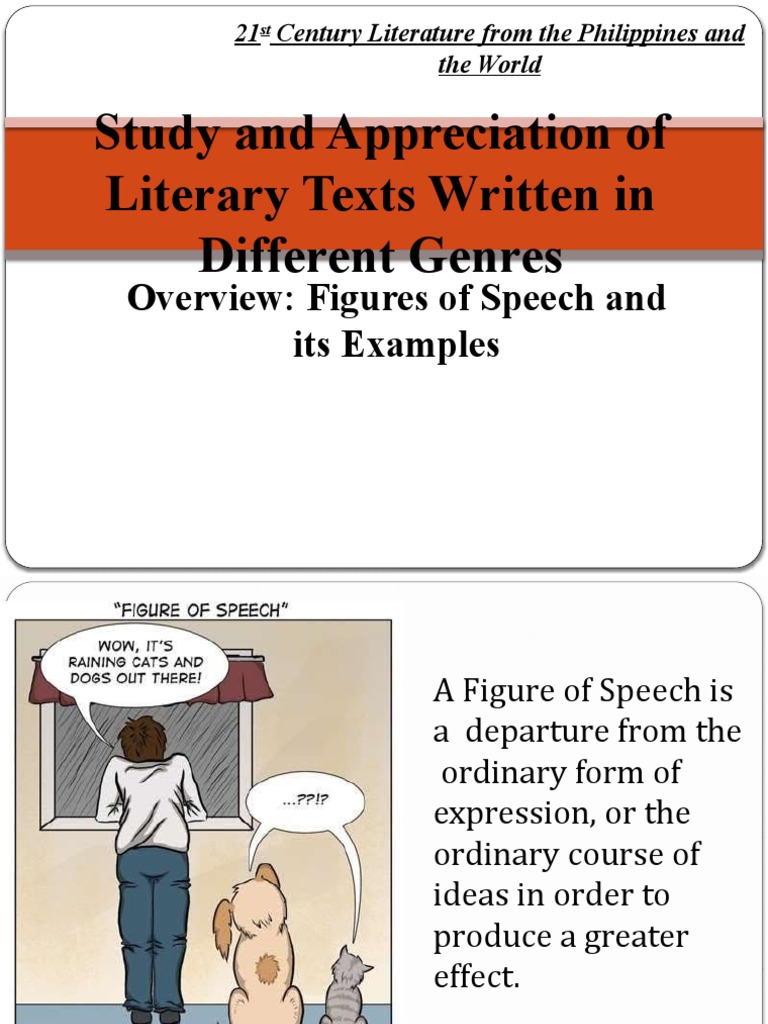 21st Century Literature Figures of Speech Guide | PDF | Metaphor ...