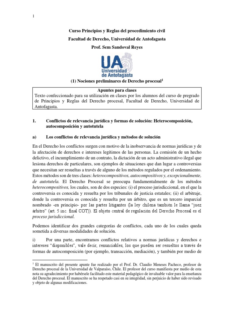 Nociones Preliminares de Derecho Procesal | PDF | Ley procesal ... Nociones Preliminares de Derecho Procesal | PDF | Ley procesal ...