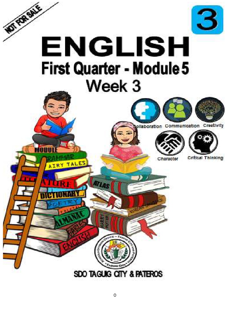 Eng3 Quarter1 Module 5 - VFinal | PDF | Learning | Question