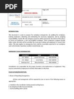 Sample Re-Entry Osh Plan | PDF | Safety | Business