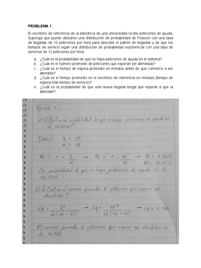 PROBLEMA 1 IOP 2 | PDF