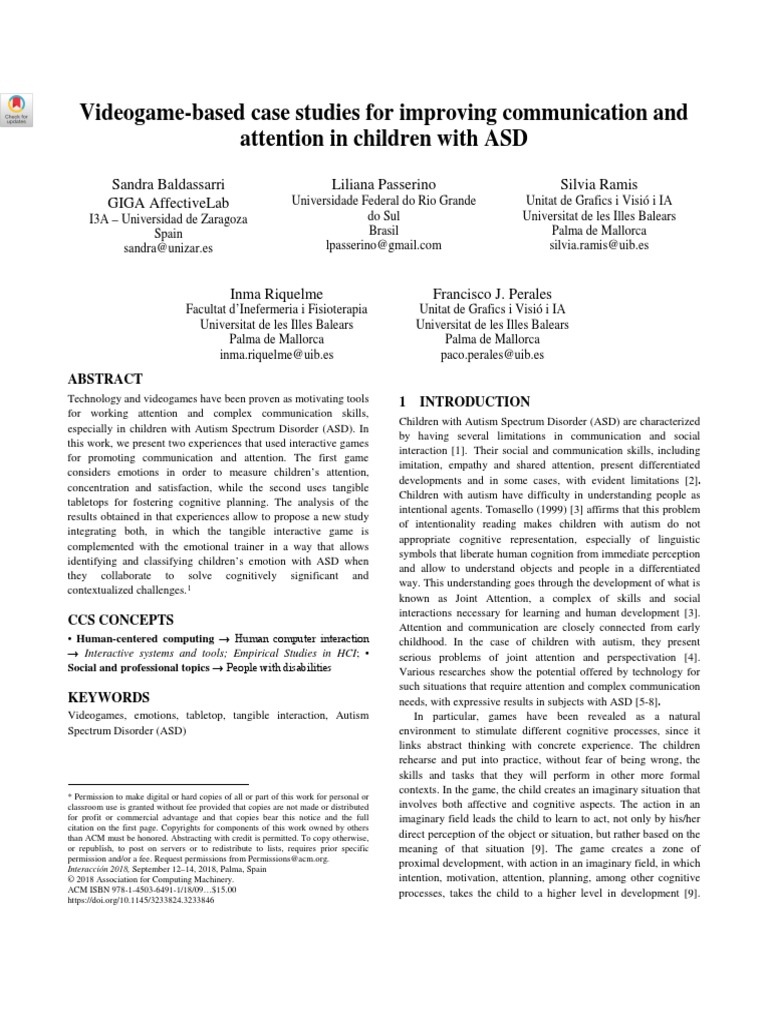 Videogame-Based Case Studies For Improving Communication and PDF | PDF ... Videogame-Based Case Studies For Improving Communication and PDF | PDF ...