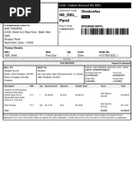 Restaurant Bill Format | PDF