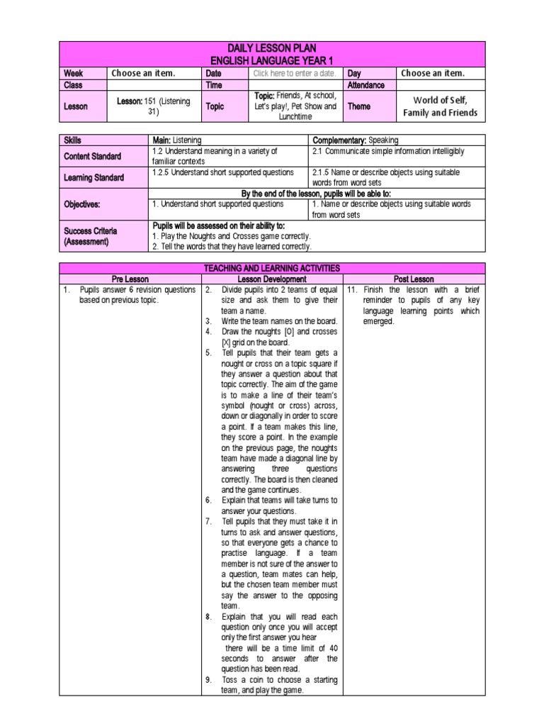 Revision (Lesson 151-160) | PDF | Lesson Plan | Teachers
