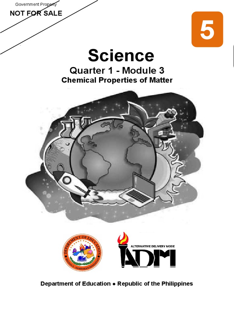 Science5 Q1 Mod3 Chemicalpropertiesofmatter V3 Pdf Fires Decomposition 