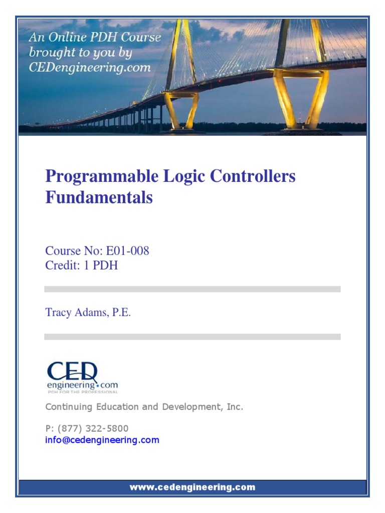 E01 008 Programmable Logic Controllers Fundamentals Us Pdf Programmable Logic Controller 