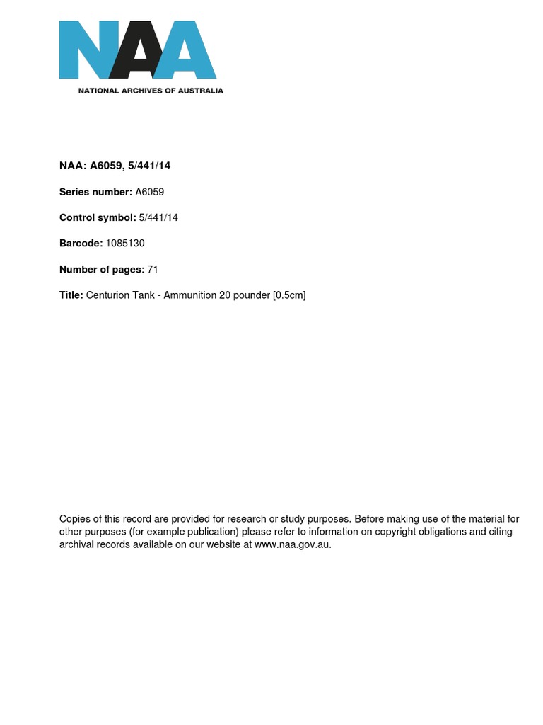 NAA ItemNumber1085130 PDF | PDF