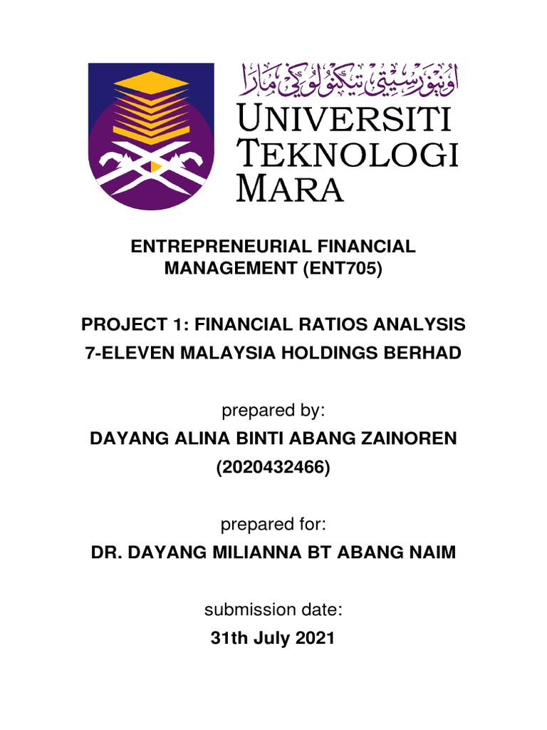 Sample Assignment UiTM Student PDF | PDF | Dividend | Equity (Finance)