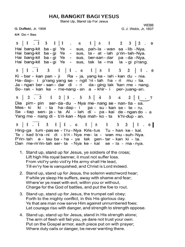 Hai Bangkit Bagi Yesus | PDF