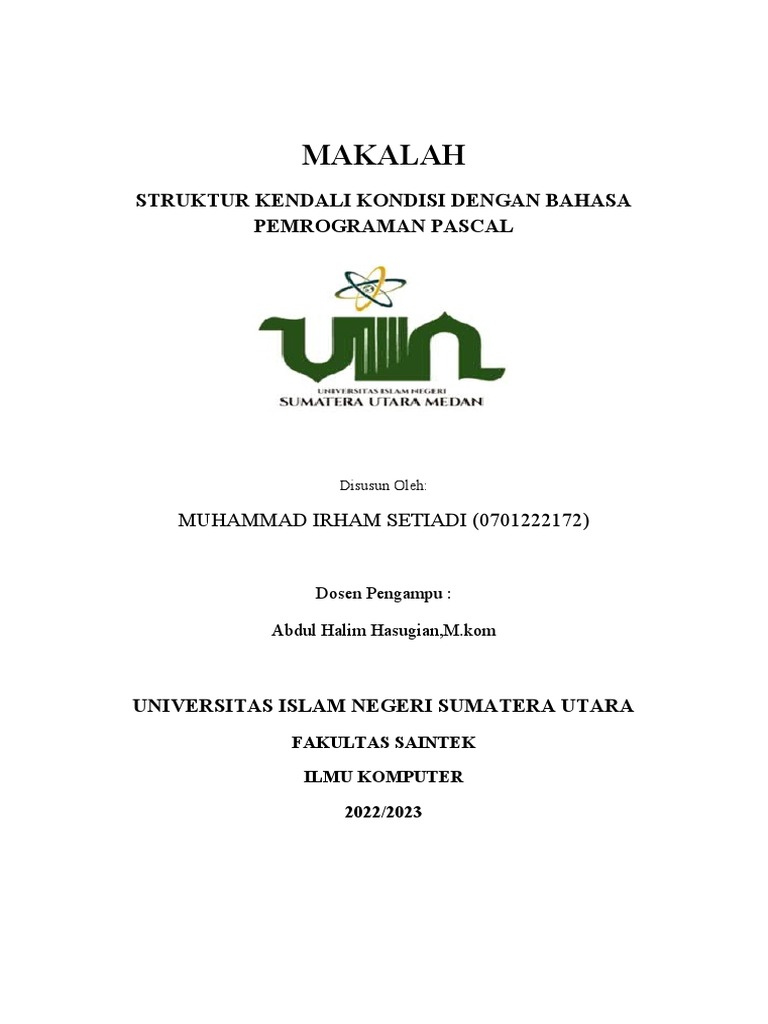 Makalah Algoritma | PDF