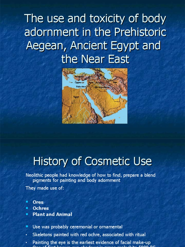 Ancient Cosmetic Toxicology | PDF | Cosmetics | Lead