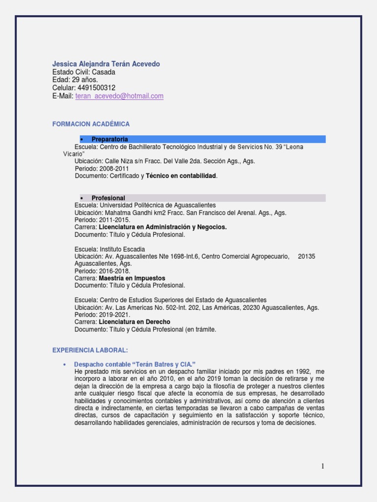 C.V.-Jessica-Alejandra-Ter - N-Acevedo - PDF Filename UTF-8''C.V ...