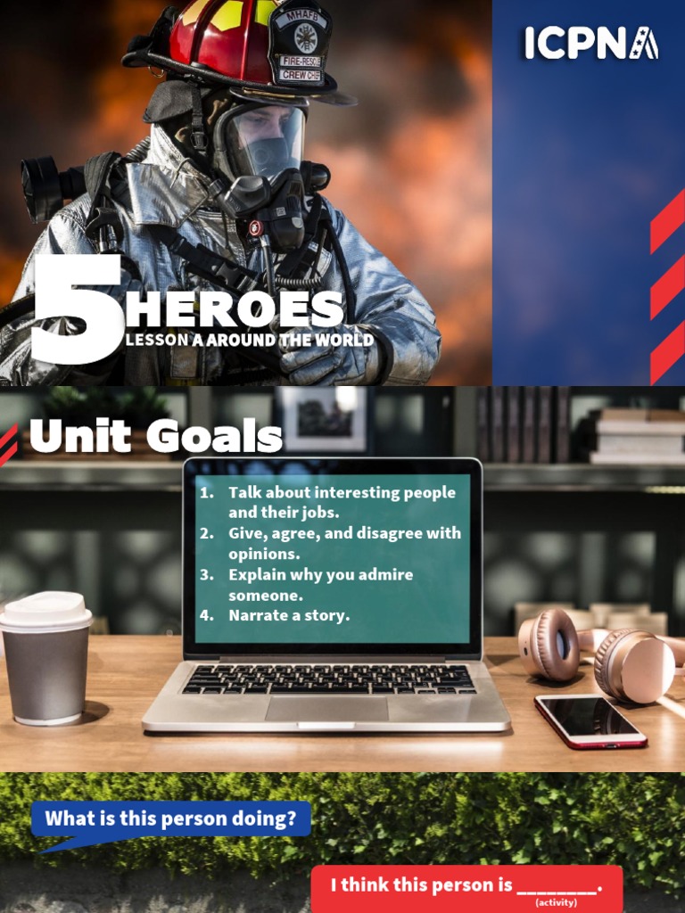 Unit 05 Heroes - Lesson A PDF | PDF | Verb | Adjective