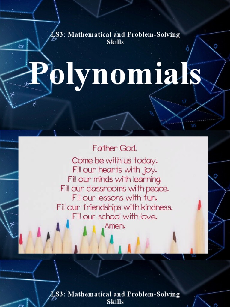 Polynomials | PDF | Polynomial | Numerical Analysis