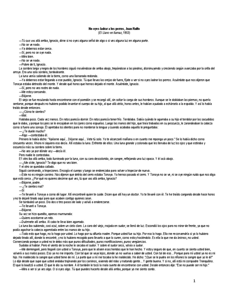 No Oyes Ladrar A Los Perrosnov2022 | PDF