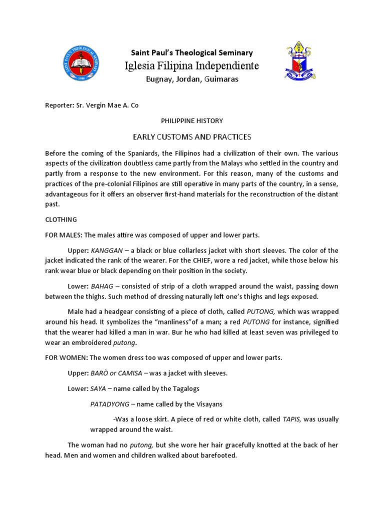 Early Customs and Practices | PDF | Marriage | Jewellery