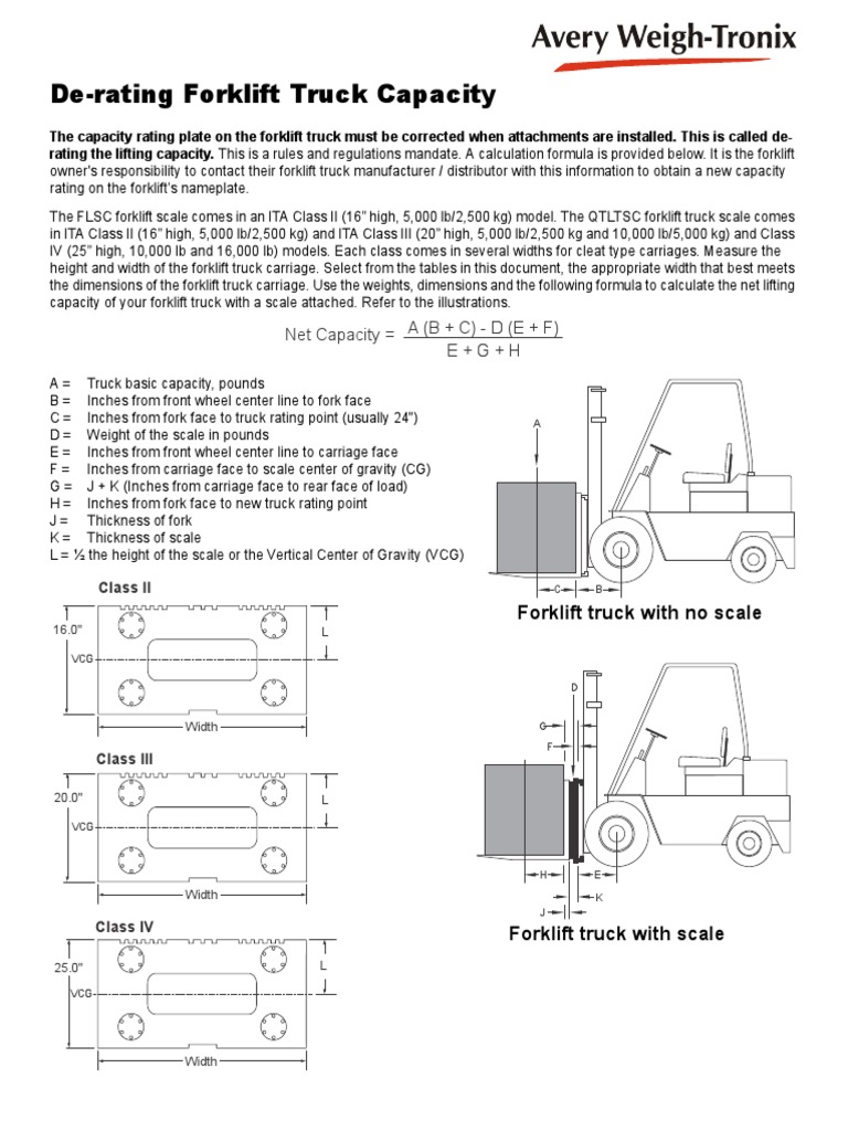 Derating LT Capacity en 500286 | PDF | Forklift | Truck
