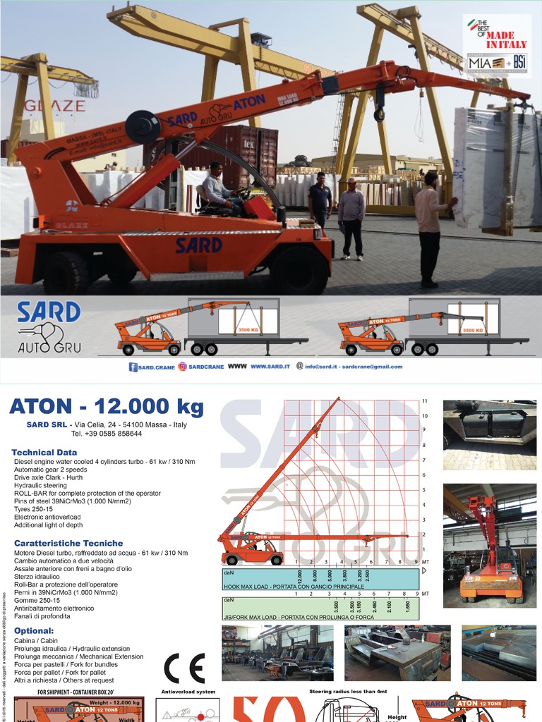 Autogru ATON Sard | PDF