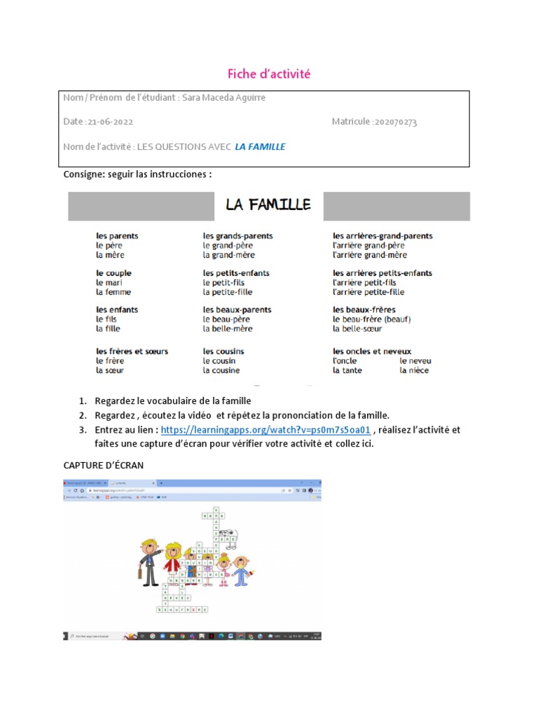 La Famille | PDF