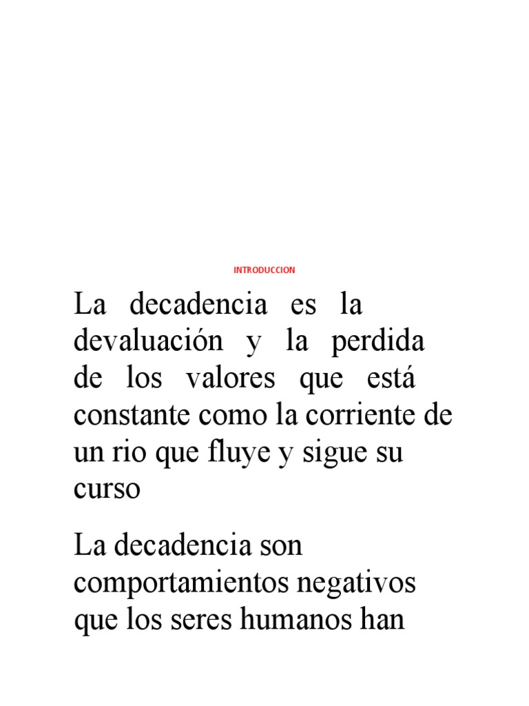 DECADENCIA | PDF | Sociedad | Guatemala