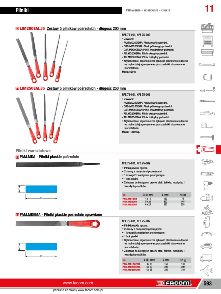 Facom f13 PL 0593 | PDF