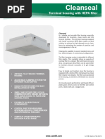 Megalam Prosafe HEPA/ULPA Filters | PDF | Chemical Substances | Chemistry