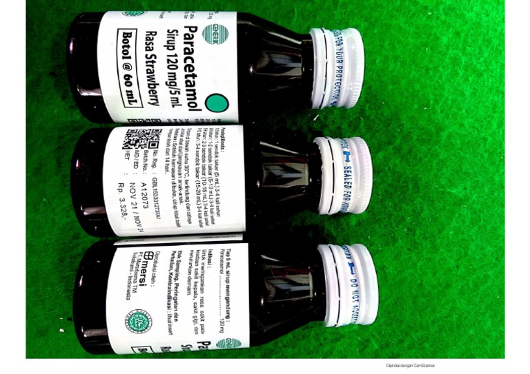 Paracetamol Sirup - Mersi | PDF