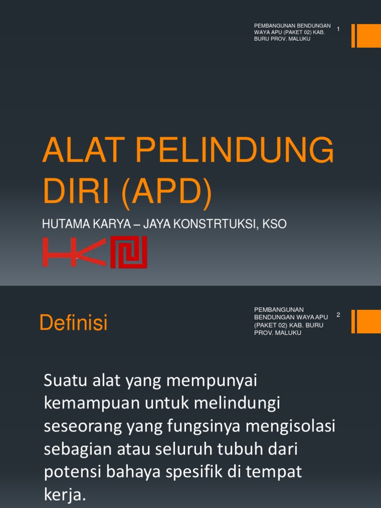 Pengenalan APD PDF | PDF