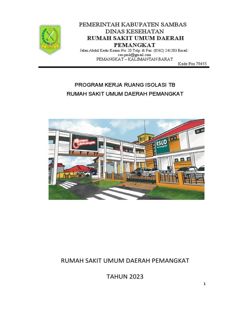 Program Kerja Isolasi TB 2023 | PDF
