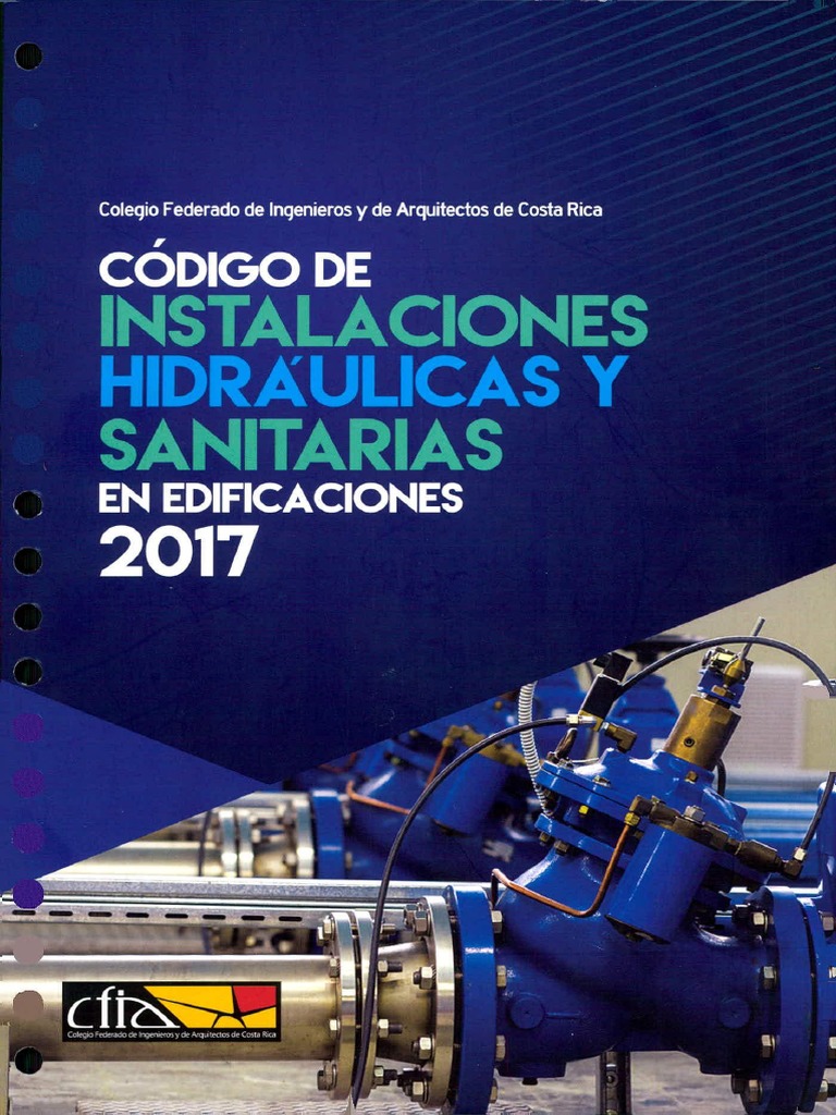 Codigo de Instalaciones Hidraulicas y Sanitarias en Edificaciones 2017 - Cfia PDF | PDF ...