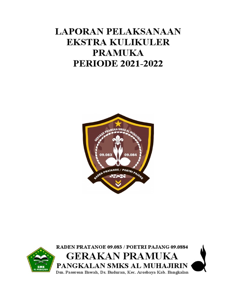 Laporan Pramuka SMKS 2021-2022 | PDF