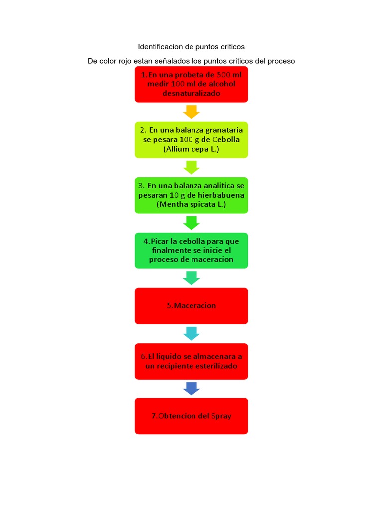 Identificacion de Puntos Criticos PDF | PDF Identificacion de Puntos Criticos PDF | PDF