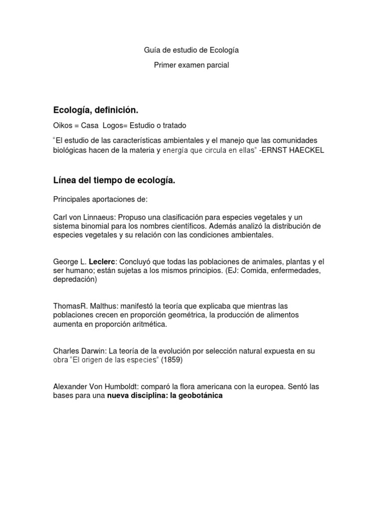 Eco 6 Guide | PDF | Ecología | Entorno natural