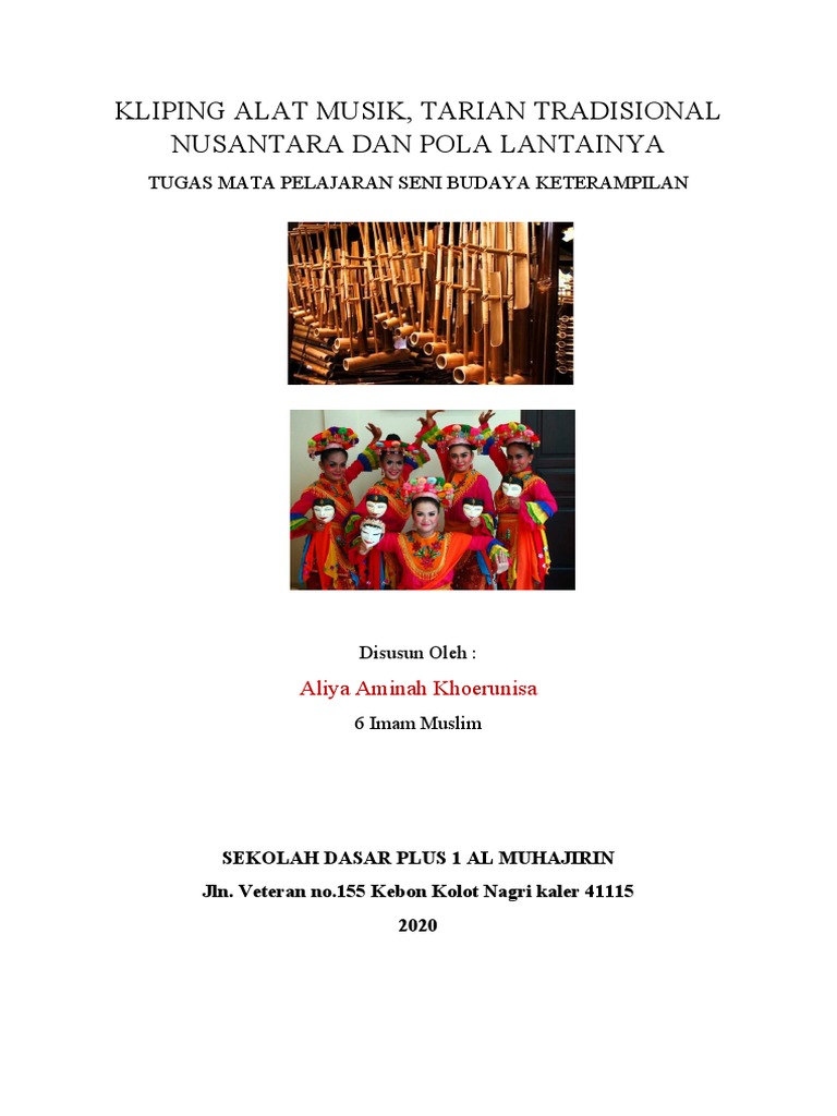 Kliping Model Batik Dan Tarian Tradisional Nusantara | PDF