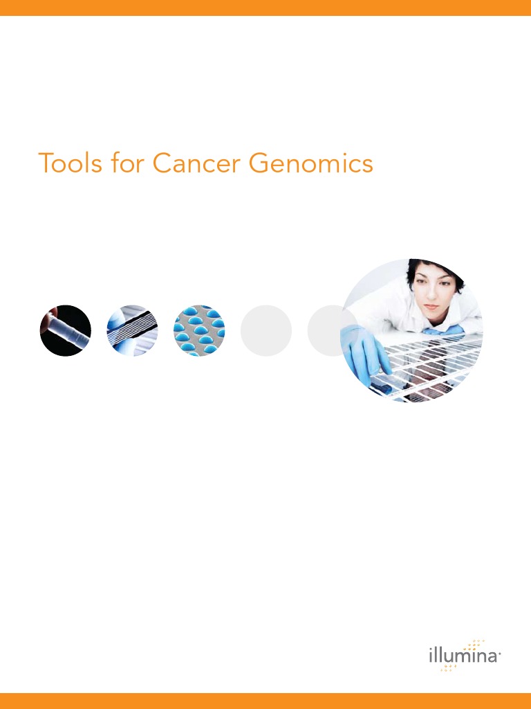 Cancer Genomics Brochure | PDF | Whole Genome Sequencing | Dna Sequencing