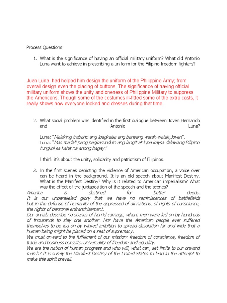 Movie Analysis - Hen. Luna | PDF