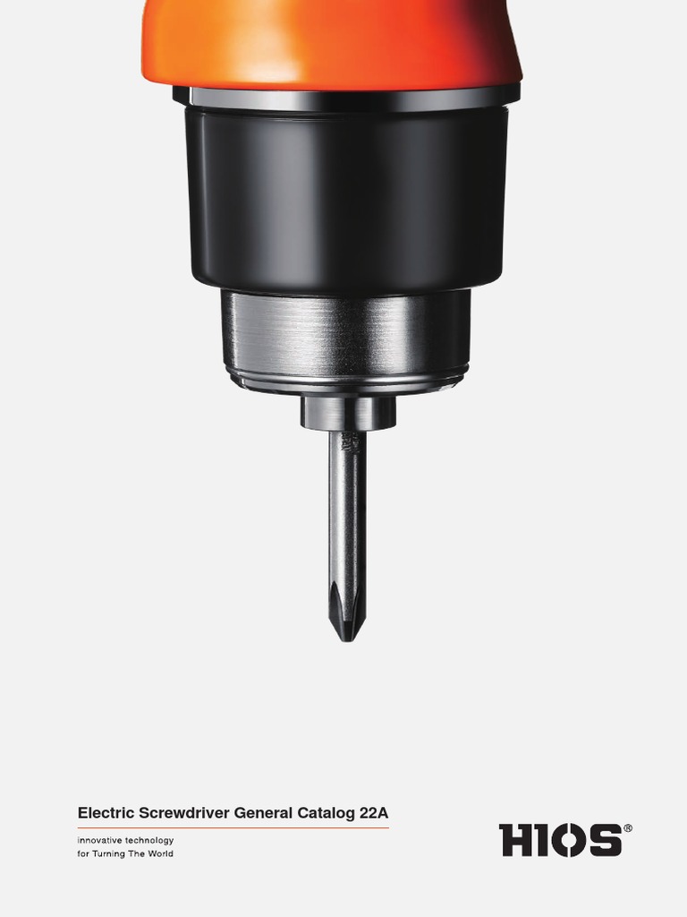 HIOS General-Catalog 22A EN | PDF | Screw | Electrostatic Discharge