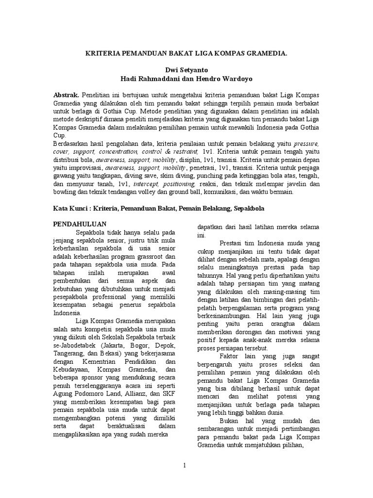 Artikel Bakat | PDF | Karier & Perkembangan