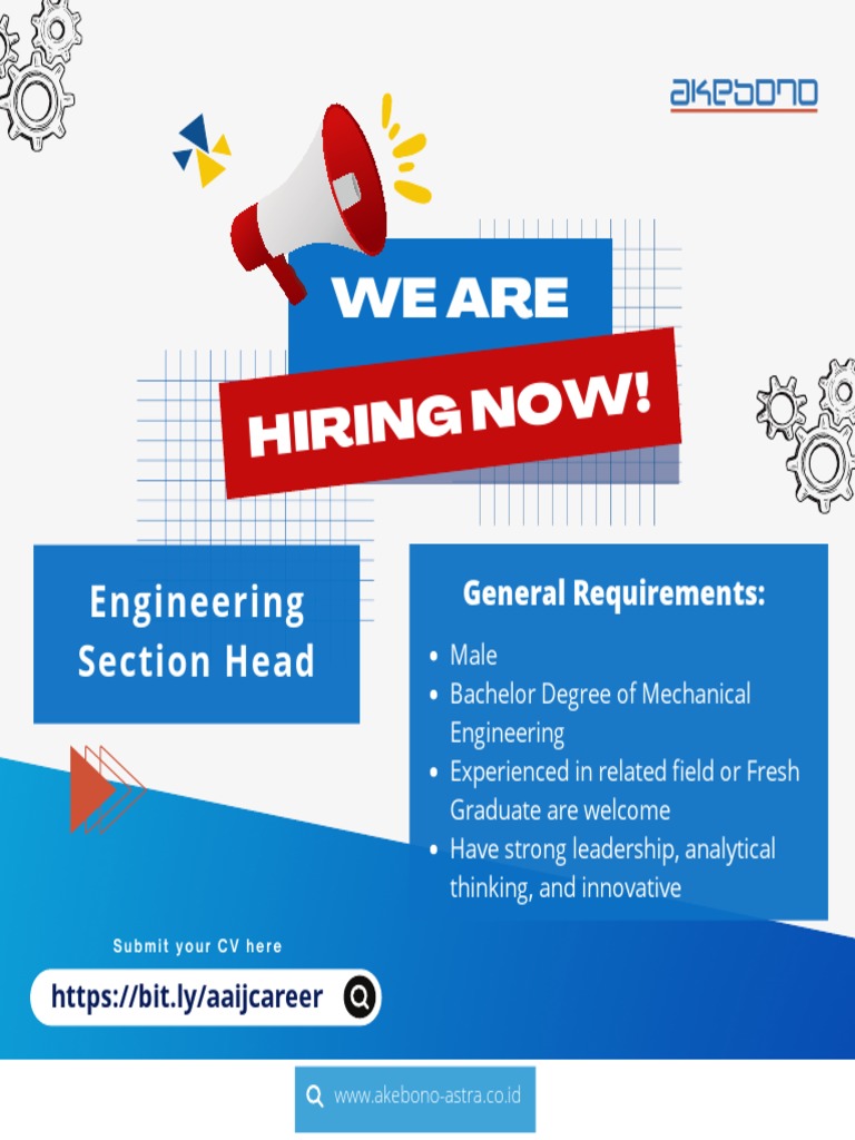 Engineering & Quality Control Section Head | PDF